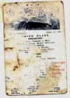 Titanic Menu From Third Class